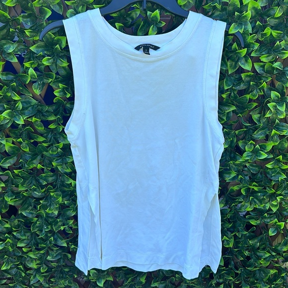 Banana Republic | Tops | Side Slit Muscle Tank | Poshmark